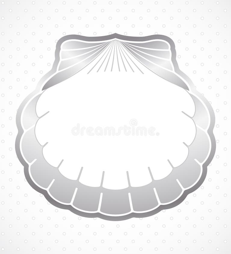 Silver Shells Stock Illustrations – 257 Silver Shells Stock ...