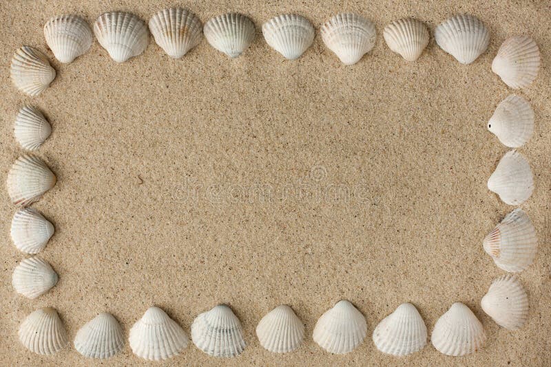 Rectangular Frame Made Of Dark Wood Lies On Brown Natural Leather ...