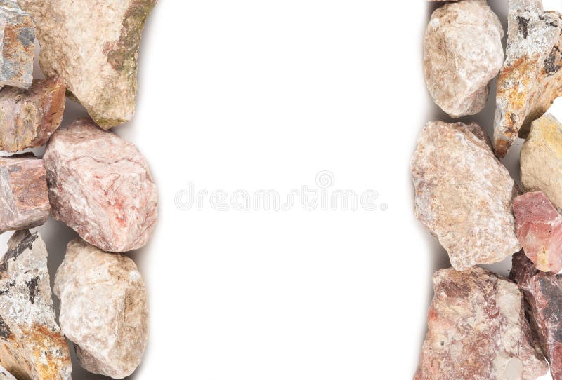Frame made of stones stock photo. Image of heap, stone - 82317486
