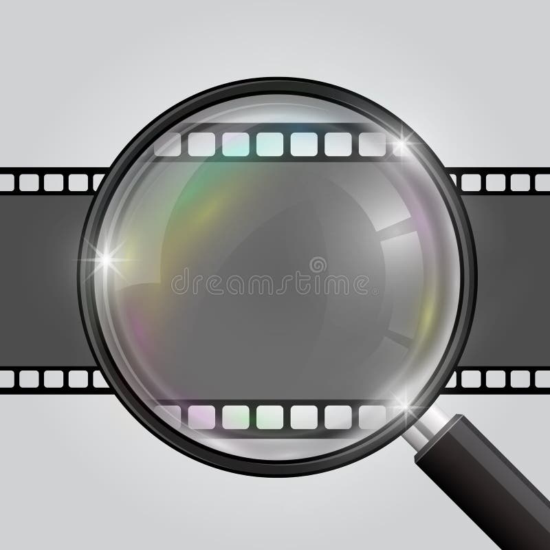 Frame magnifier. Vector stock vector. Illustration of analyze - 49472438