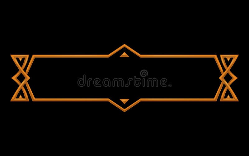 Frame Medieval Game Ui Metallic Title Banner Or Decorative Border Vector Assets For Web Or