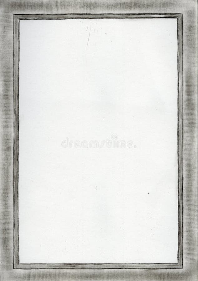 Frame monochrome stock illustration. Illustration of drawing - 21758871