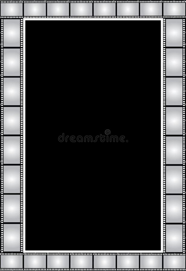 Frame negativo ilustração do vetor. Ilustração de beira - 15949223