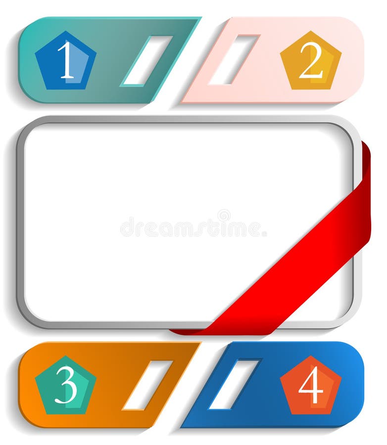 Frame with numbers vector stock vector. Illustration of happy - 33534005