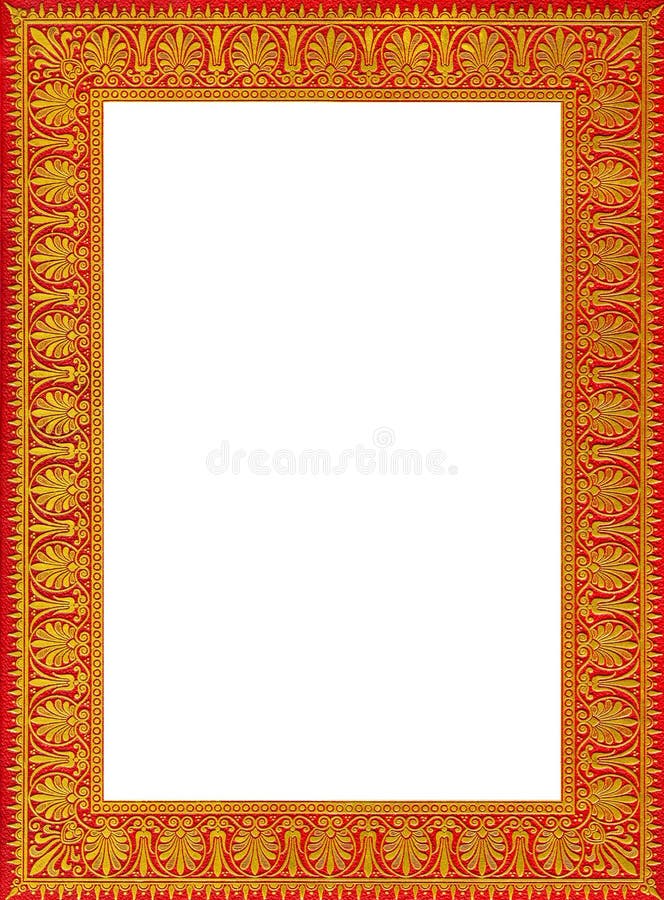 Frame Of An Old Ancient Book Picture. Image: 3297691
