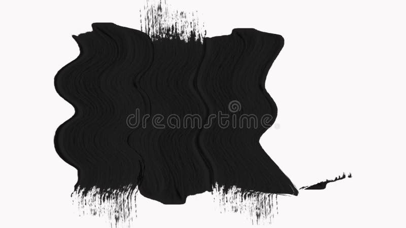 Frame Paint Brush Strokes Transition Reveal with Alpha Channel ...