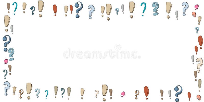 Frame with Punctuation Marks Stock Vector - Illustration of pattern ...