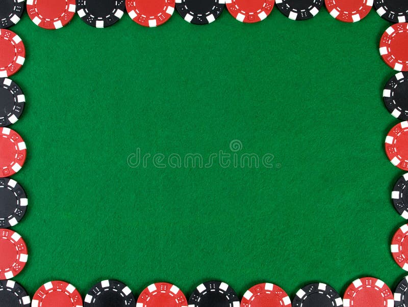 Poker chips frame stock image. Image of framing, border - 4630061