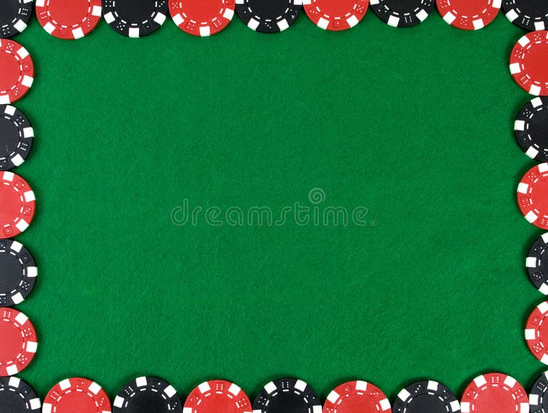 Frame with poker chips stock photo. Image of frame, table - 6660936
