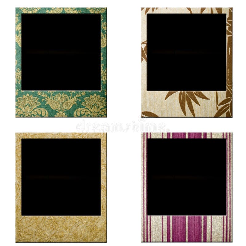 Frame polaroid stock illustration. Illustration of creative - 8090556