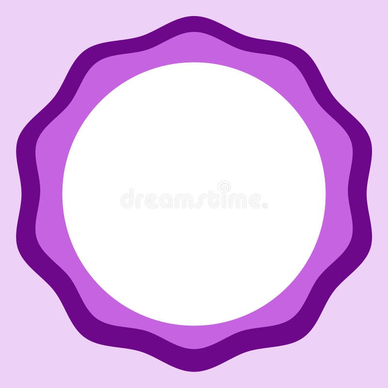 Frame with purple color. stock illustration. Illustration of frame ...