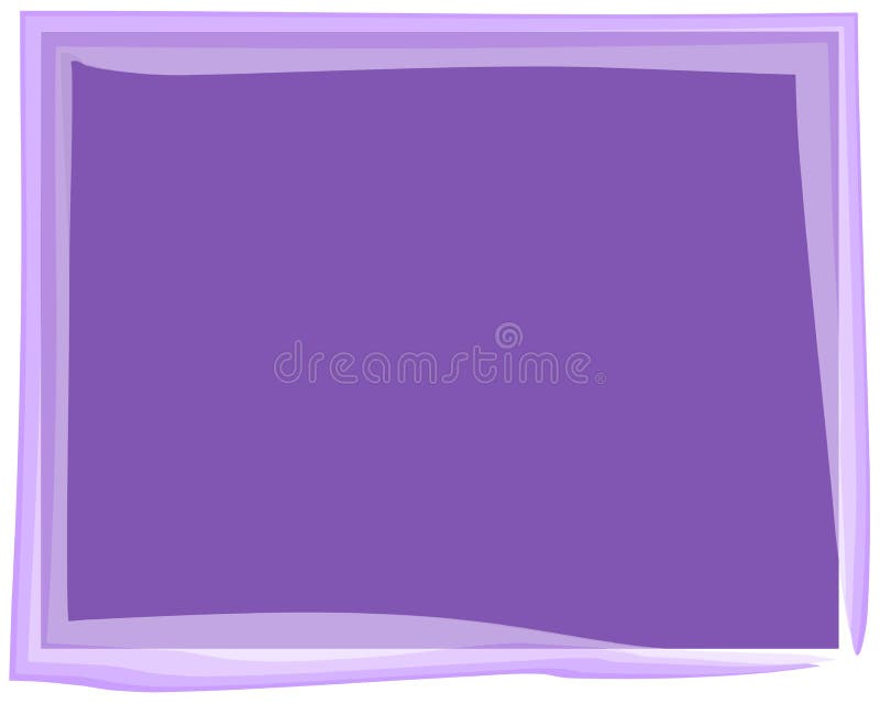 Frame Rectangle Lilac Brush Stroke Stock Illustration - Illustration of ...