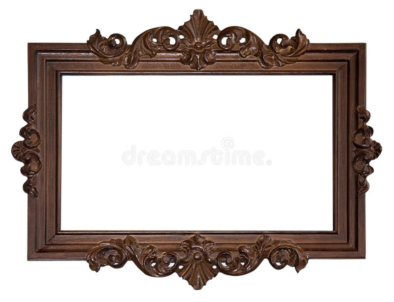 Frame retro stock image. Image of decoration, isolated - 7946009
