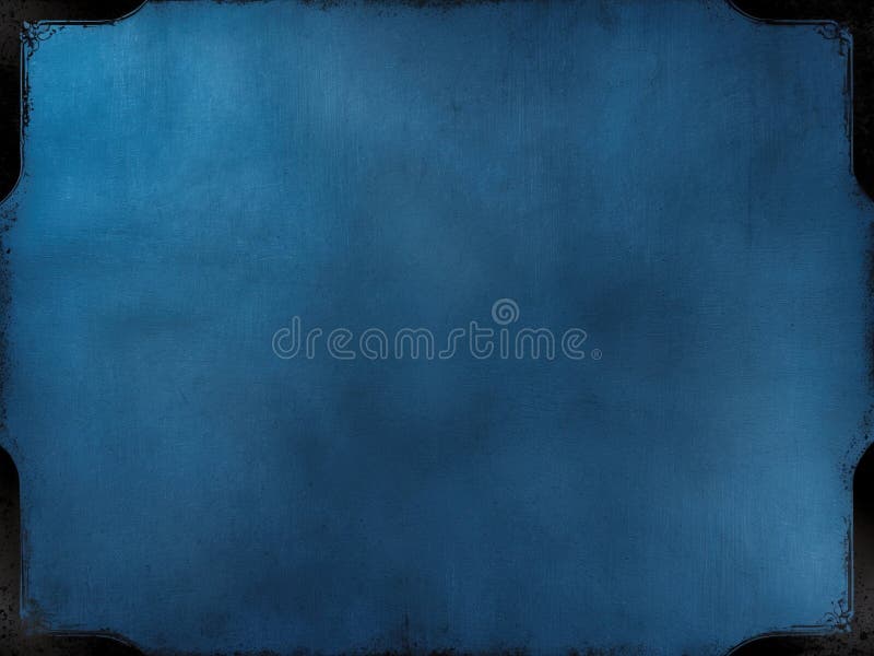 Frame Rich Solid Blue Background with a Subtle Borders Stock ...