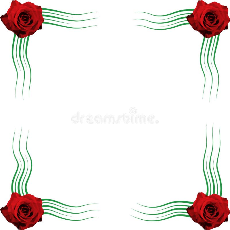 Three Vector Banners with Red and White Roses. Stock Vector ...