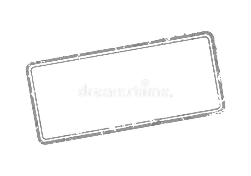 Frame of rubber stamps stock illustration. Illustration of sketch ...