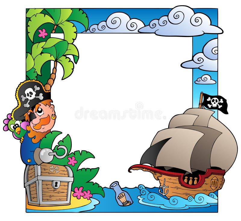Pirate Border Clipart