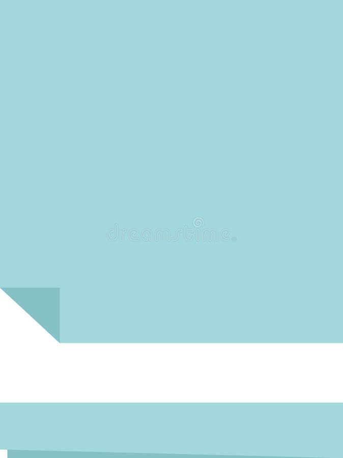 Frame Set of Sticky Notes. Vector Illustration for Note, Paper ...