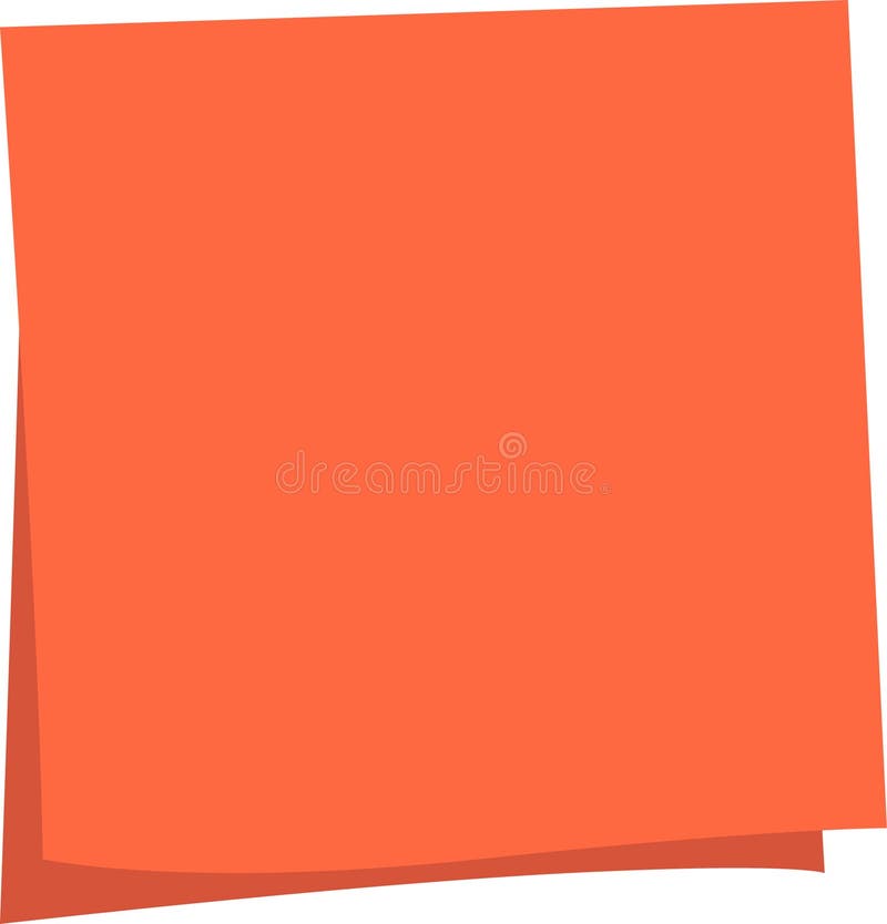Frame Set of Sticky Notes. Vector Illustration for Note, Paper ...
