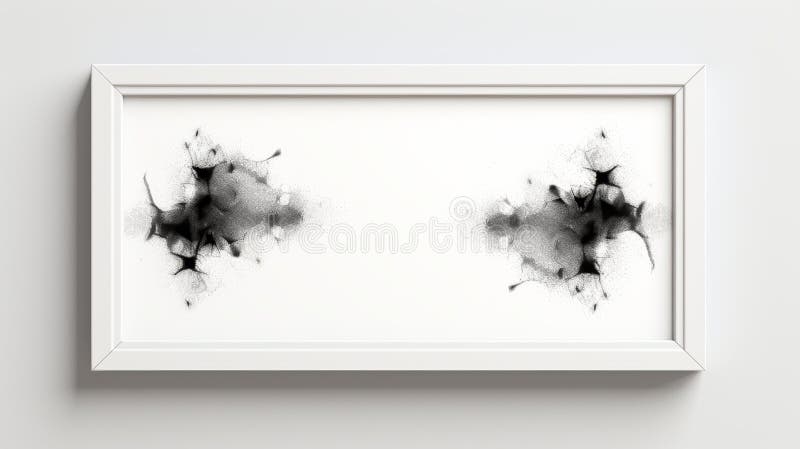 Minimalist Frame Shift Mutation Mockup on Ink Background - 7x5 Frame ...