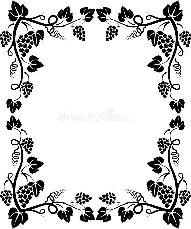 Grape Vine Border Images