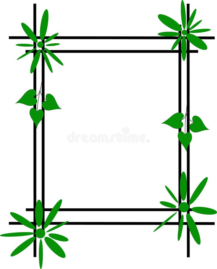 Frame stock illustration. Illustration of forest, tree - 67721550