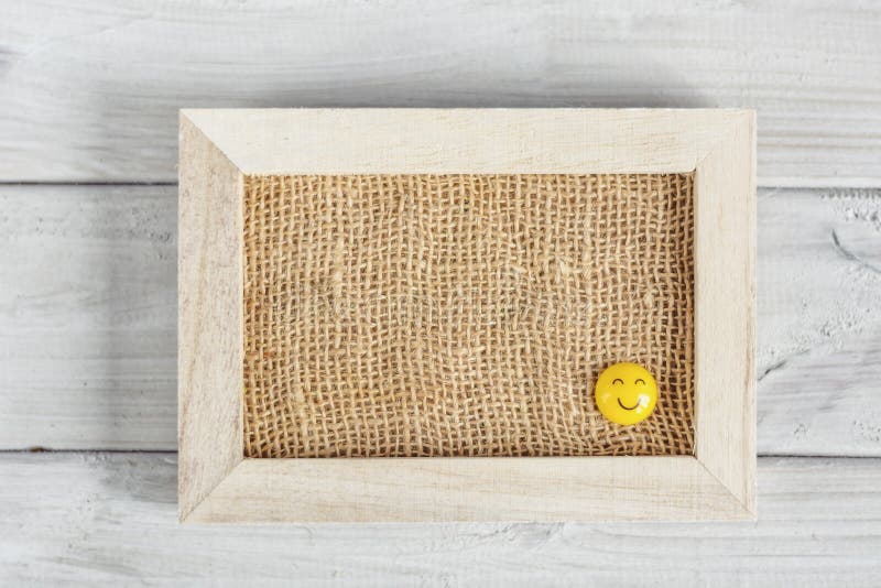 Frame with Smiley. stock photo. Image of design, gallery - 63359922