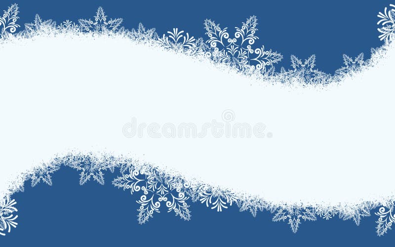 Frame with the snow. stock vector. Illustration of vector - 61229964 Frame with the snow. stock vector. Illustration of vector - 61229964