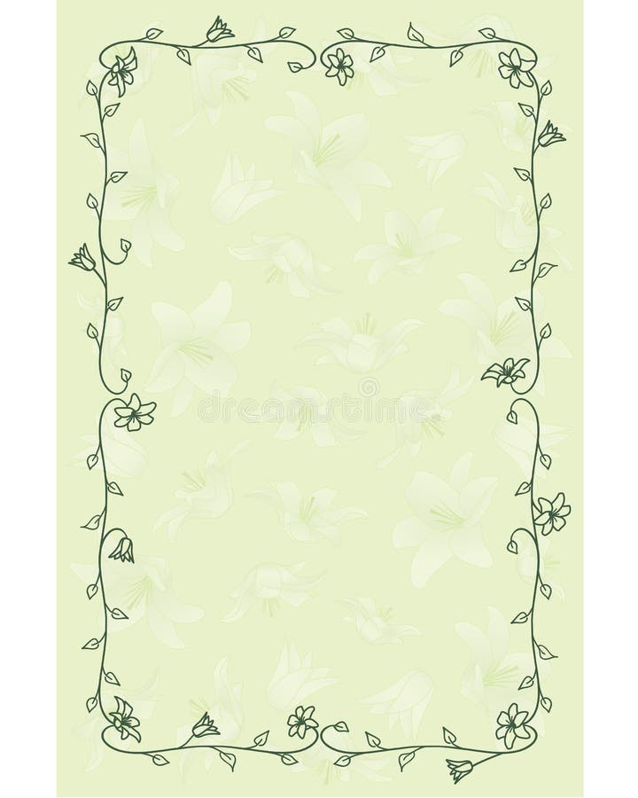 Frame spring stock illustration. Illustration of plants - 51040190
