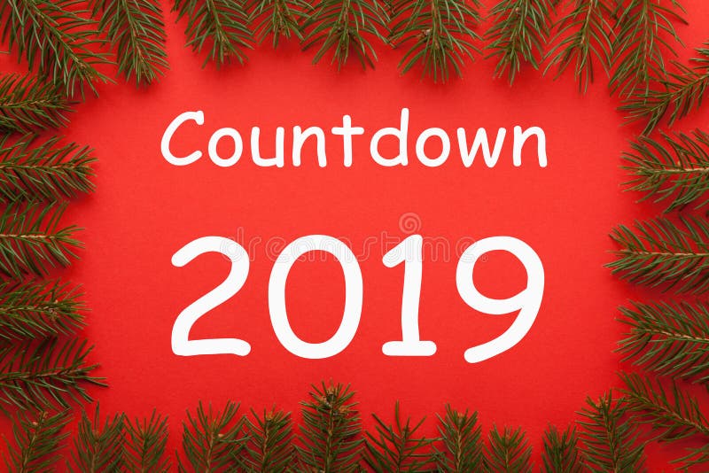 Countdown 2019 Concept stock image. Image of december - 135053727