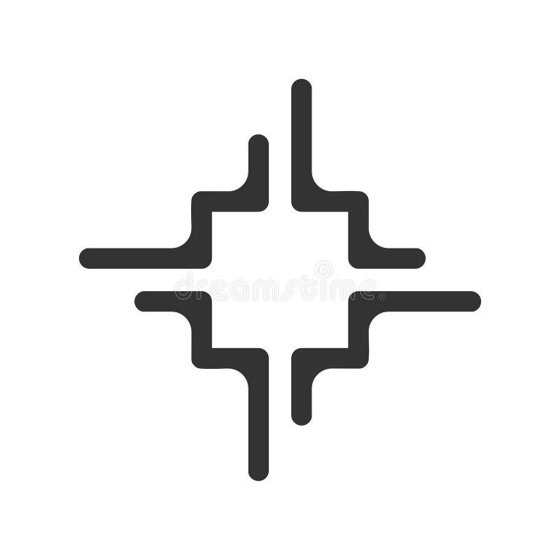 Square Box Line Logo Template Illustration Design. Vector EPS 10 Stock ...