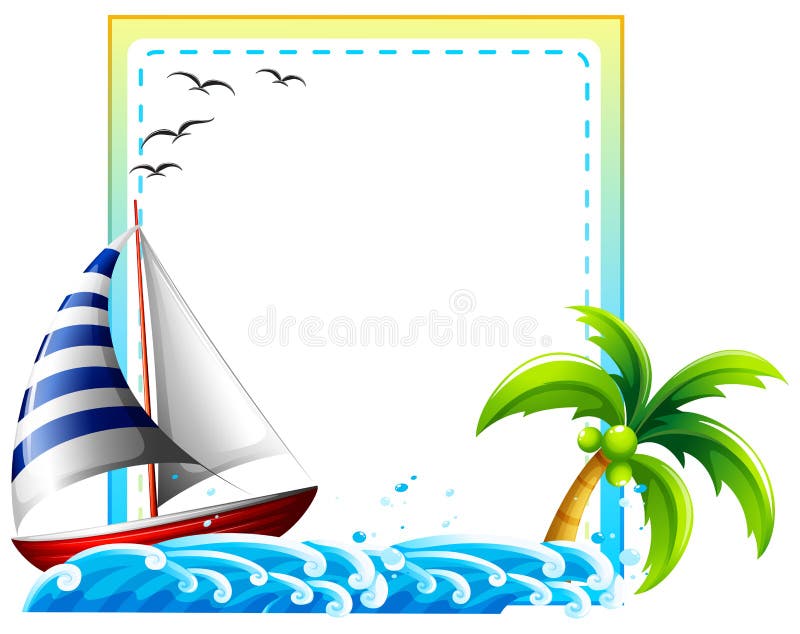 Frame stock vector. Illustration of blue, background - 53930958