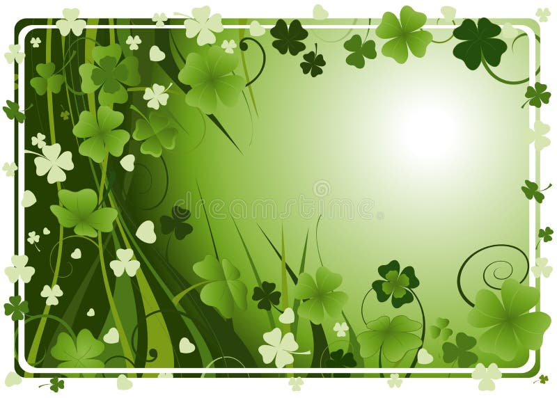 Frame for St. Patrick S Day Stock Vector - Illustration of 17th, frame ...