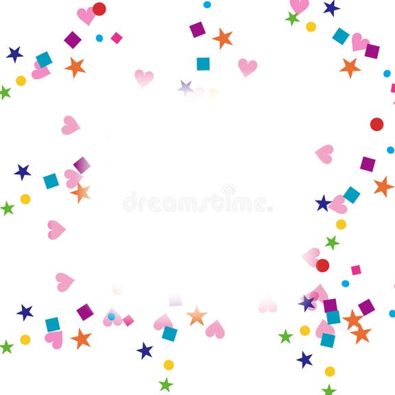 Frame Style with Square Borders Stock Illustration - Illustration of ...