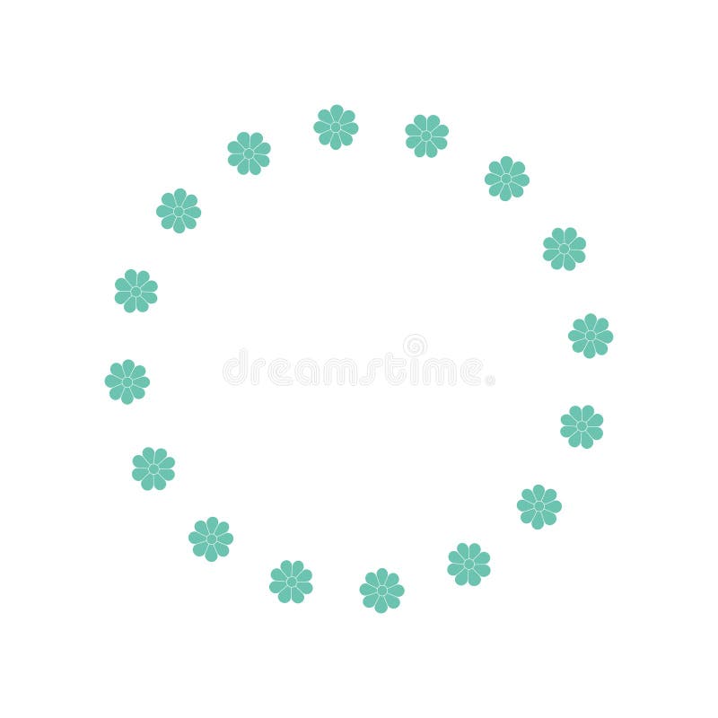 Frame Style with Square Borders Stock Illustration - Illustration of ...