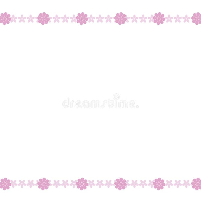Frame Style with Square Borders Stock Illustration - Illustration of ...