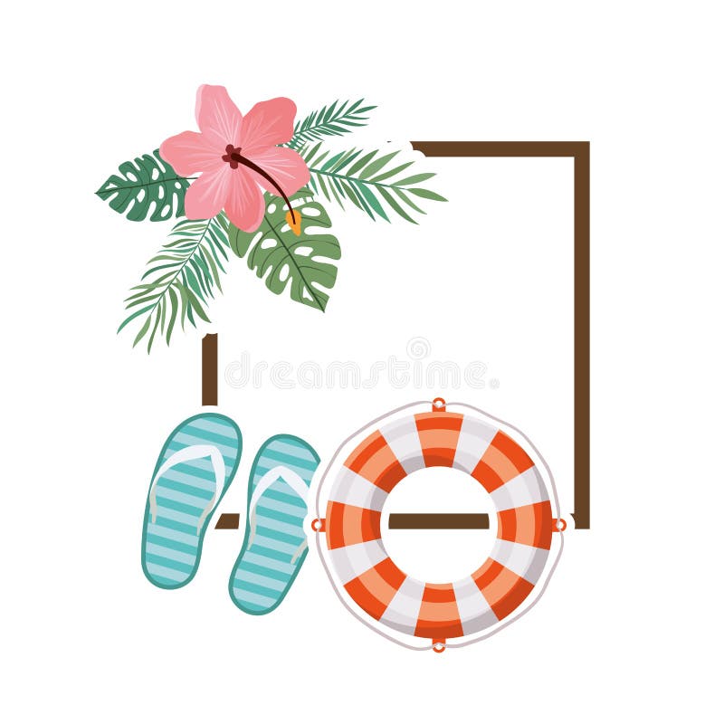 Summer Objects stock illustration. Illustration of travel - 181267