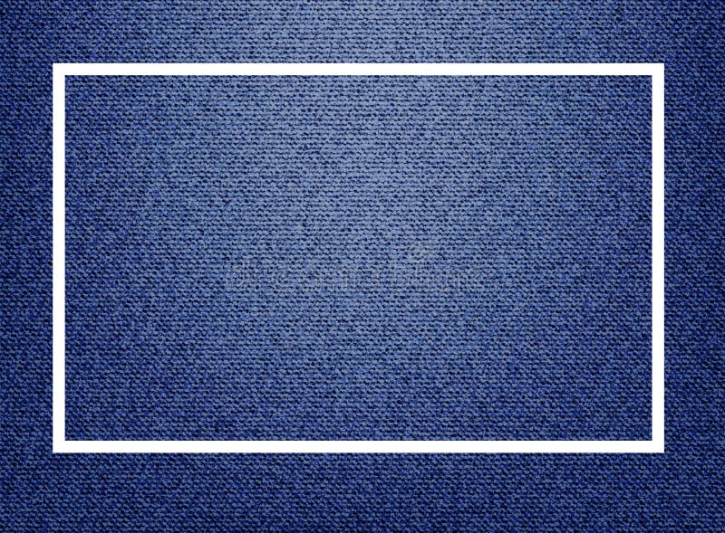 Frame Template Design with Blue Background Stock Vector - Illustration ...