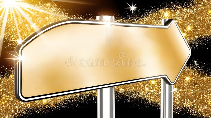 Frame for Text, Modern Rectangular Sign Design with Customizable Text ...