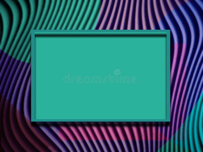 Frame for Text in Light Blue and Violet Colors. IV Stock Image - Image ...