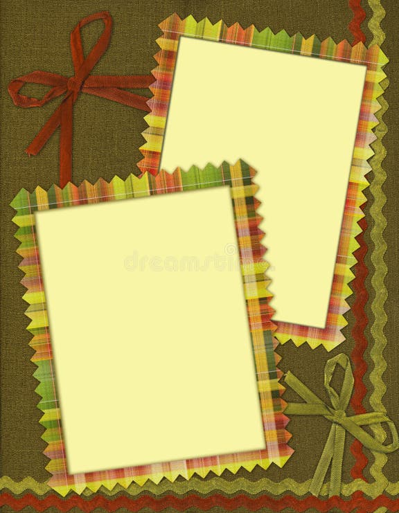Frame for two photos stock illustration. Illustration of friendship ...