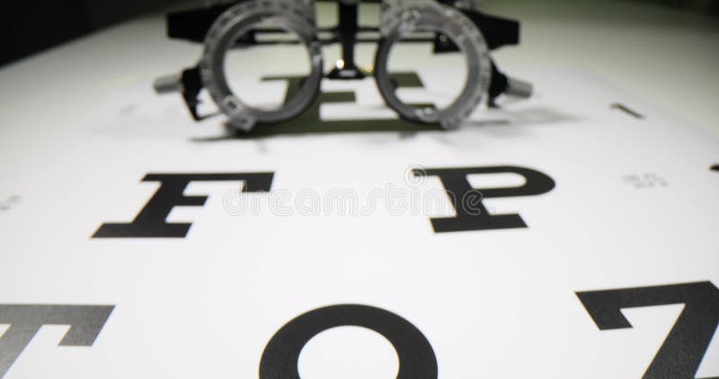 Frame for Vision Testing for Diagnosis and Selection of Lens Diopters ...