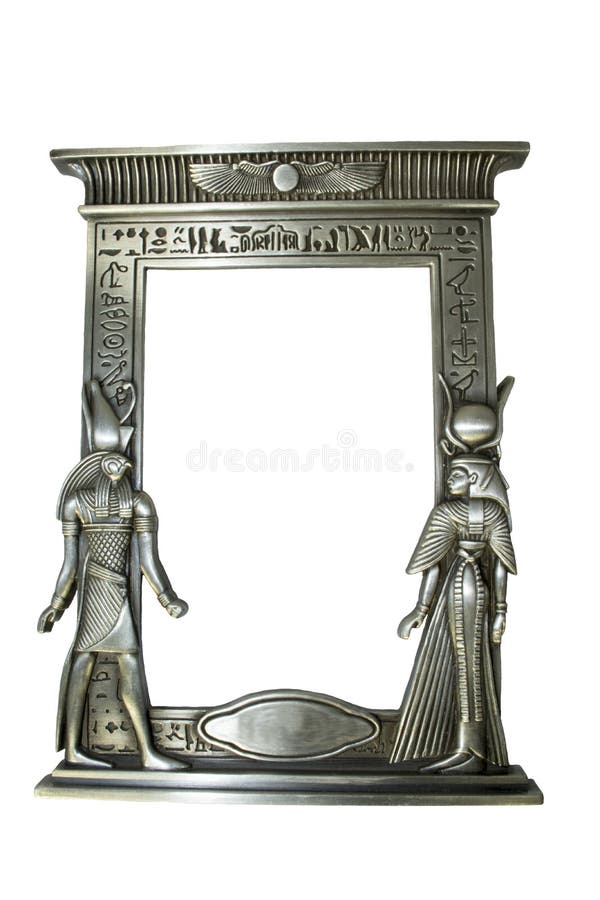 Egyptian frame stock photo. Image of showing, shape, culture - 3000130