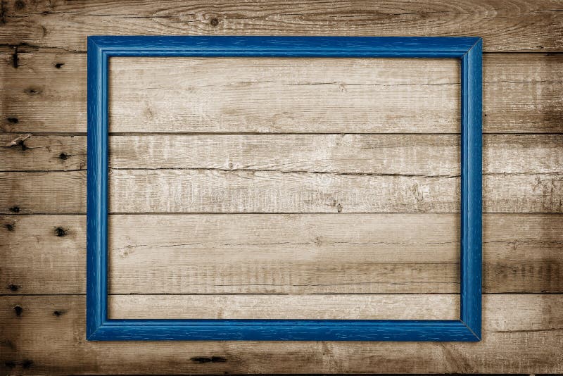 Frame on wood stock photo. Image of abstract, planks - 76237564
