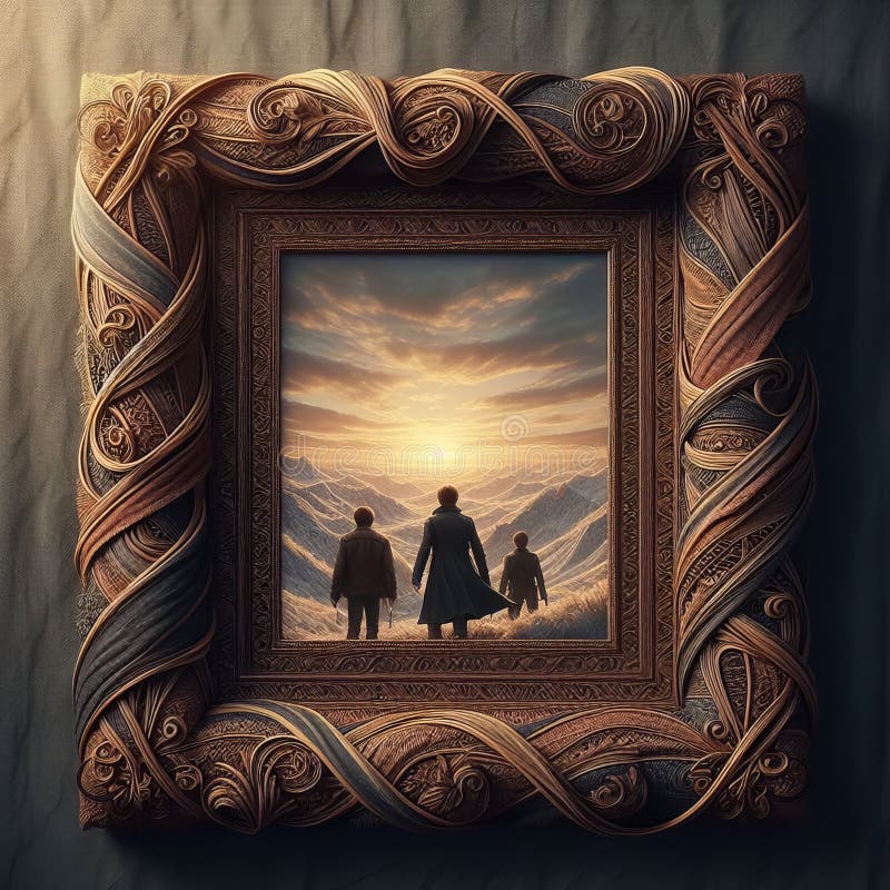 A Frame Wrapped in Fabric with a Unique Pattern, Adding a Sof Stock ...