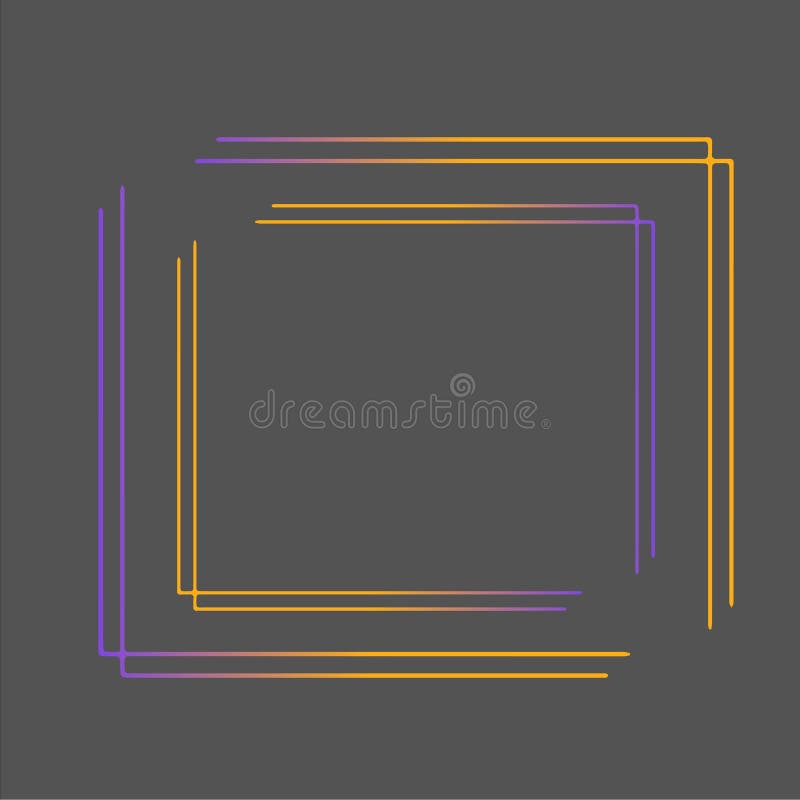 Frame for Your Text Design and Trendy Vector Illustration Stock ...