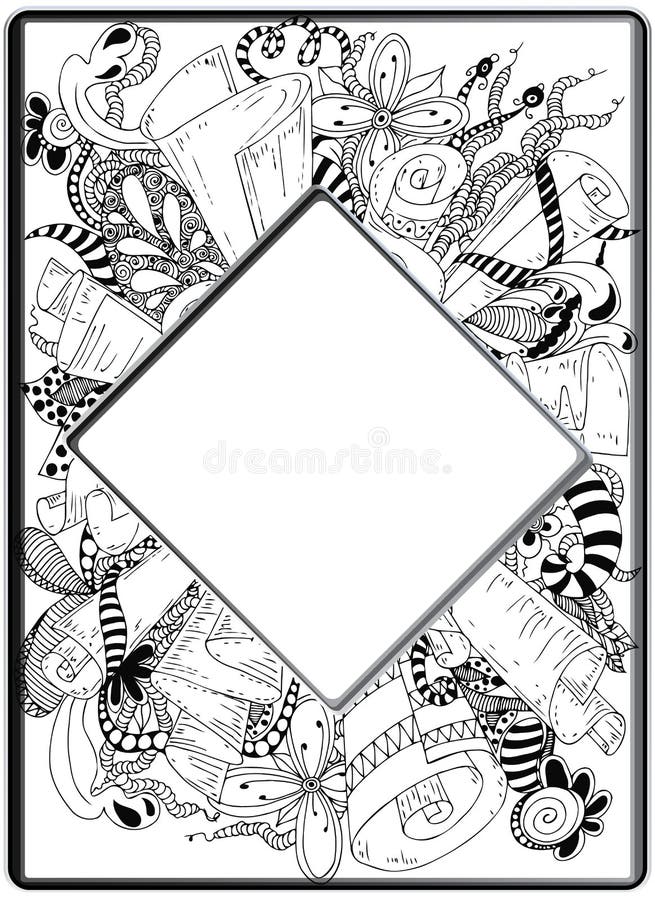 Math Page Border Black And White