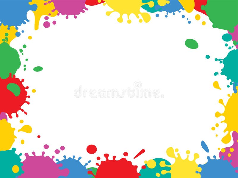 Framed ink drops stock vector. Illustration of droplet - 28119359