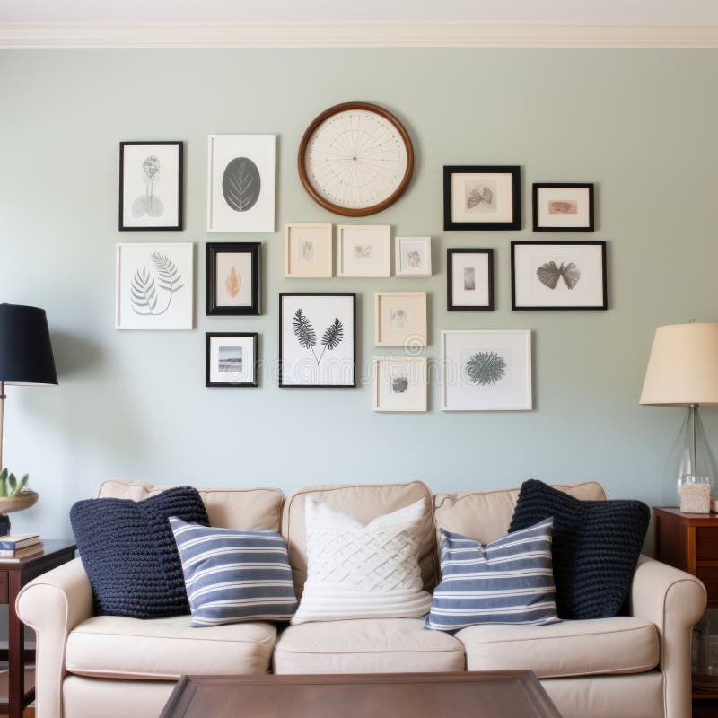 Framed Photos, Love Letters, and Personalized Artwork Stock Image ...