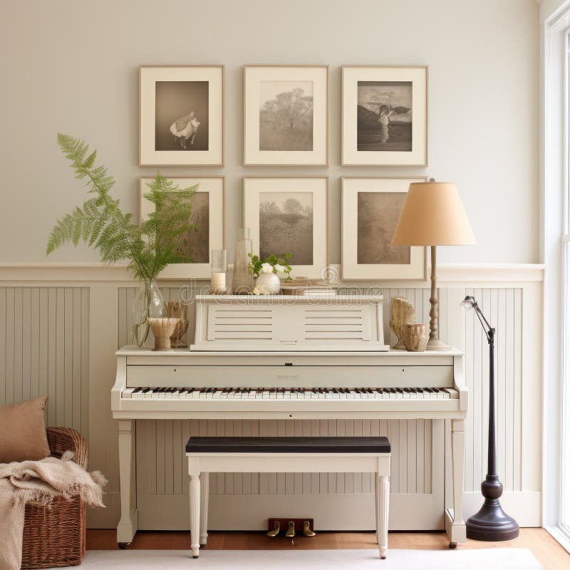 Framed Photos, Love Letters, and Personalized Artwork Stock Image ...